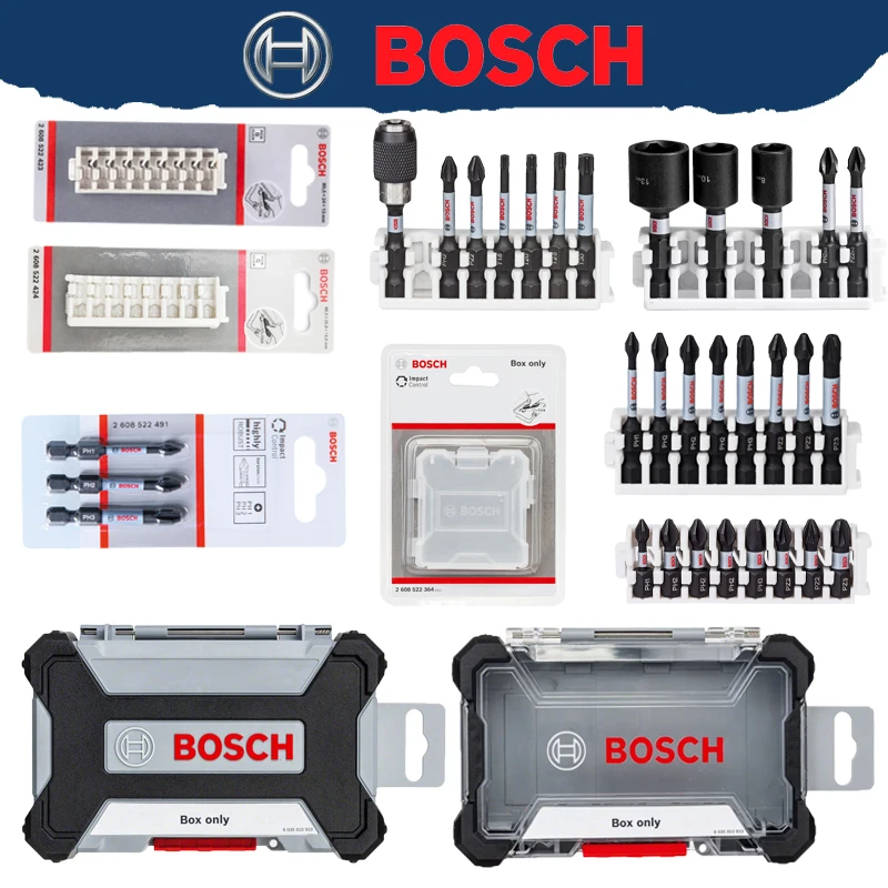 BOSCH Original Professional PZ/PH Impact Control Screwdriver Bit Set ...