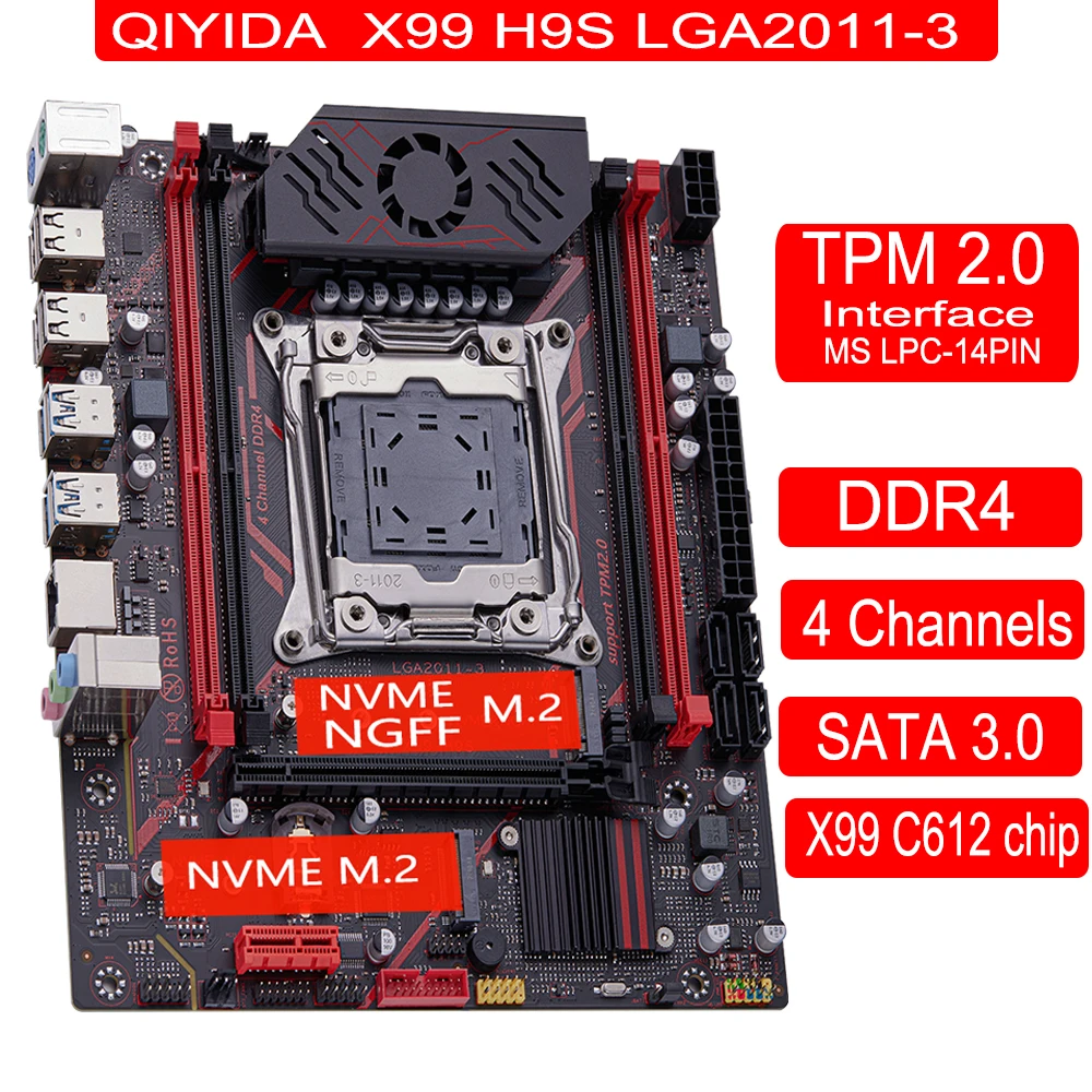 QIYIDA-X99-motherboard-TPM-2-0Interface-LGA-2011-3-with-NVME-NGFF-M-2 ...