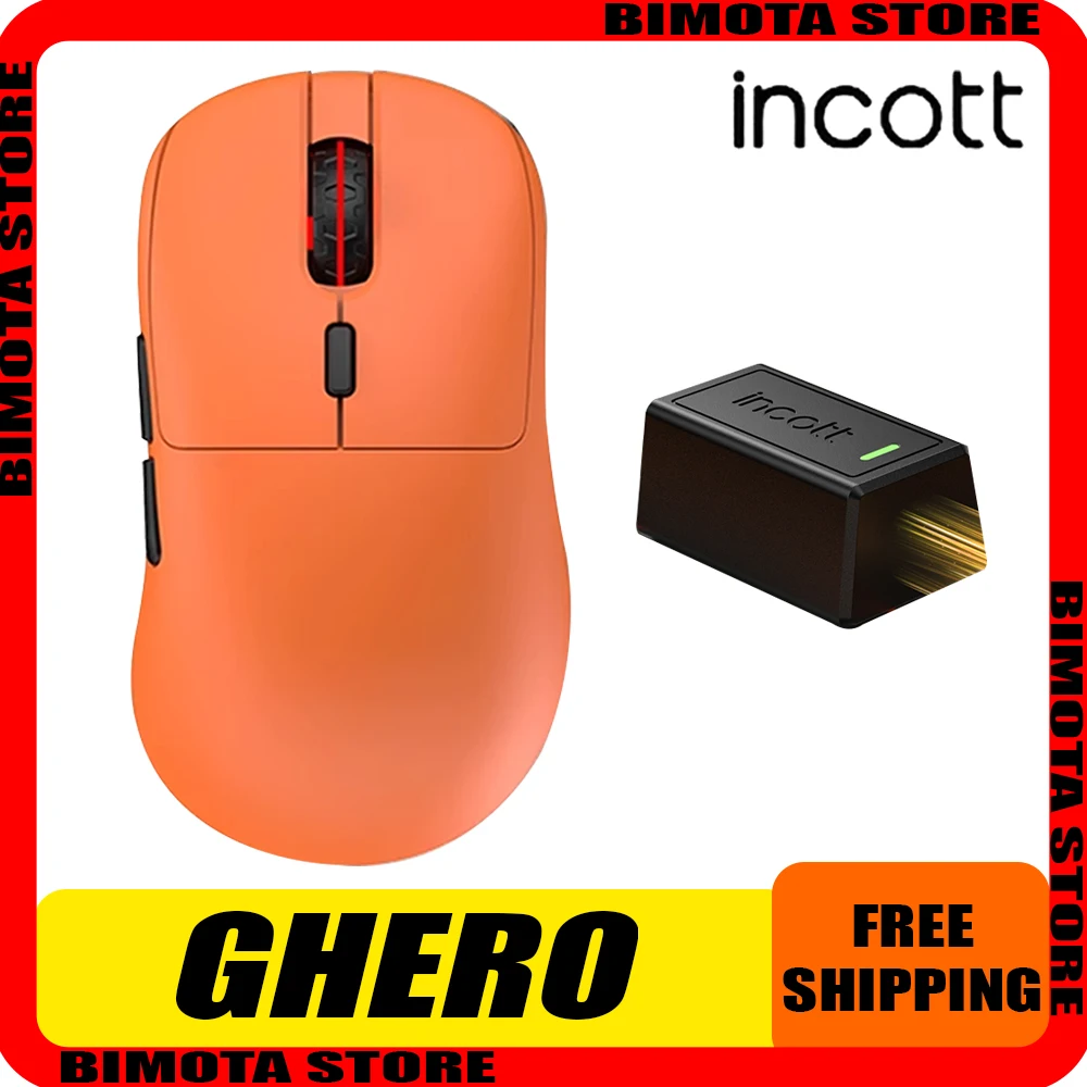 Incott-GHERO-8K-Mouse-Dual-Mode-Low-Latency-PAW3395-Sensor-RGB-Wireless ...