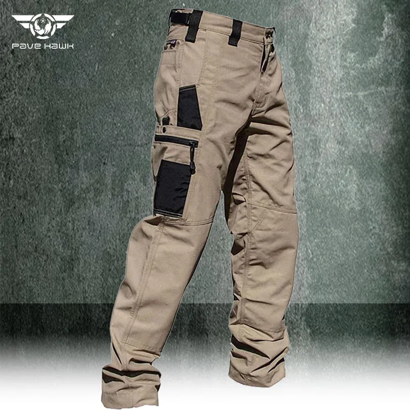 Men's Cargo Pants Multi Pockets Work Trousers Casual Tactical Pants ...