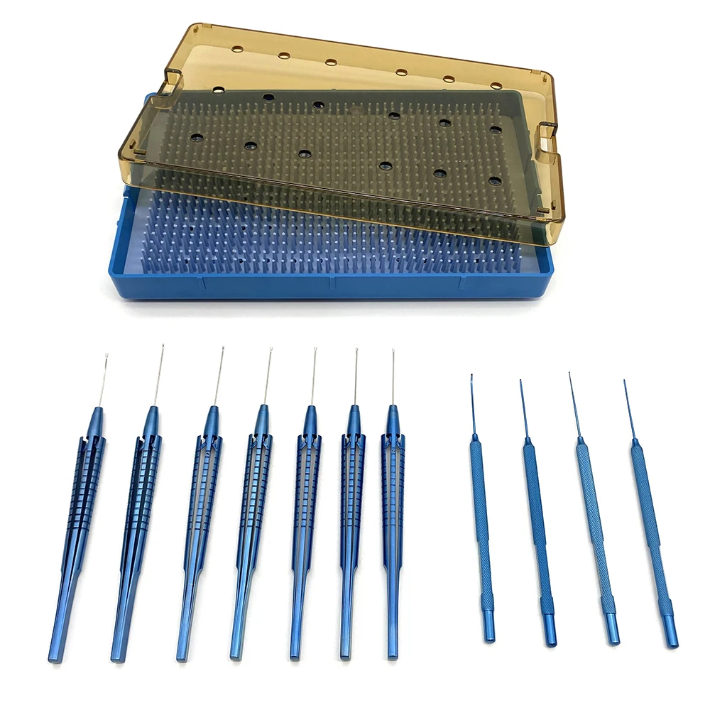 Ophthalmic-Vitreo-Retinal-Instruments-Set-Capsulorhexis-Forceps-Retina ...