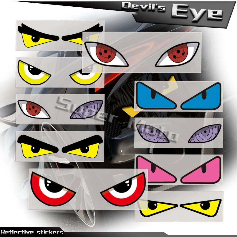 Pegatina-de-carenado-reflectante-de-ojo-de-diablo-para-motocicleta ...