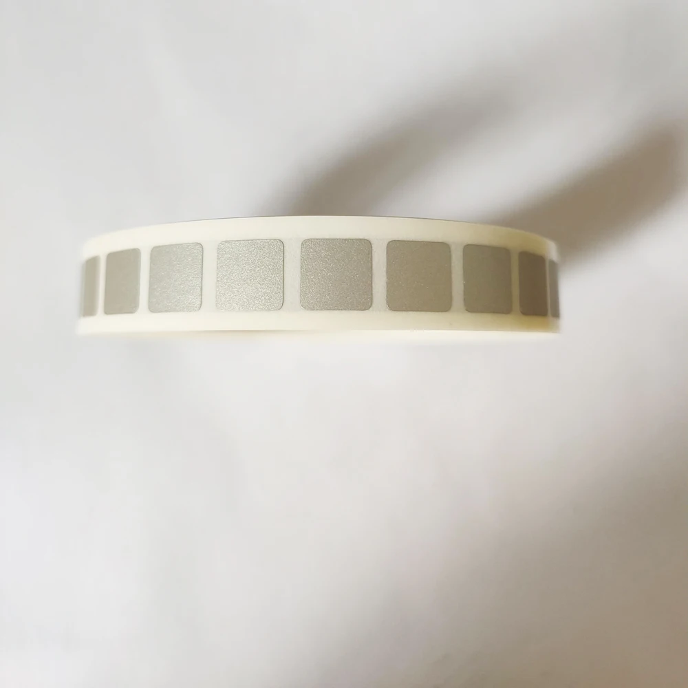 2000pcs 8x8mm silver squre adhesive SCRATCH OFF label STICKER DIY ...