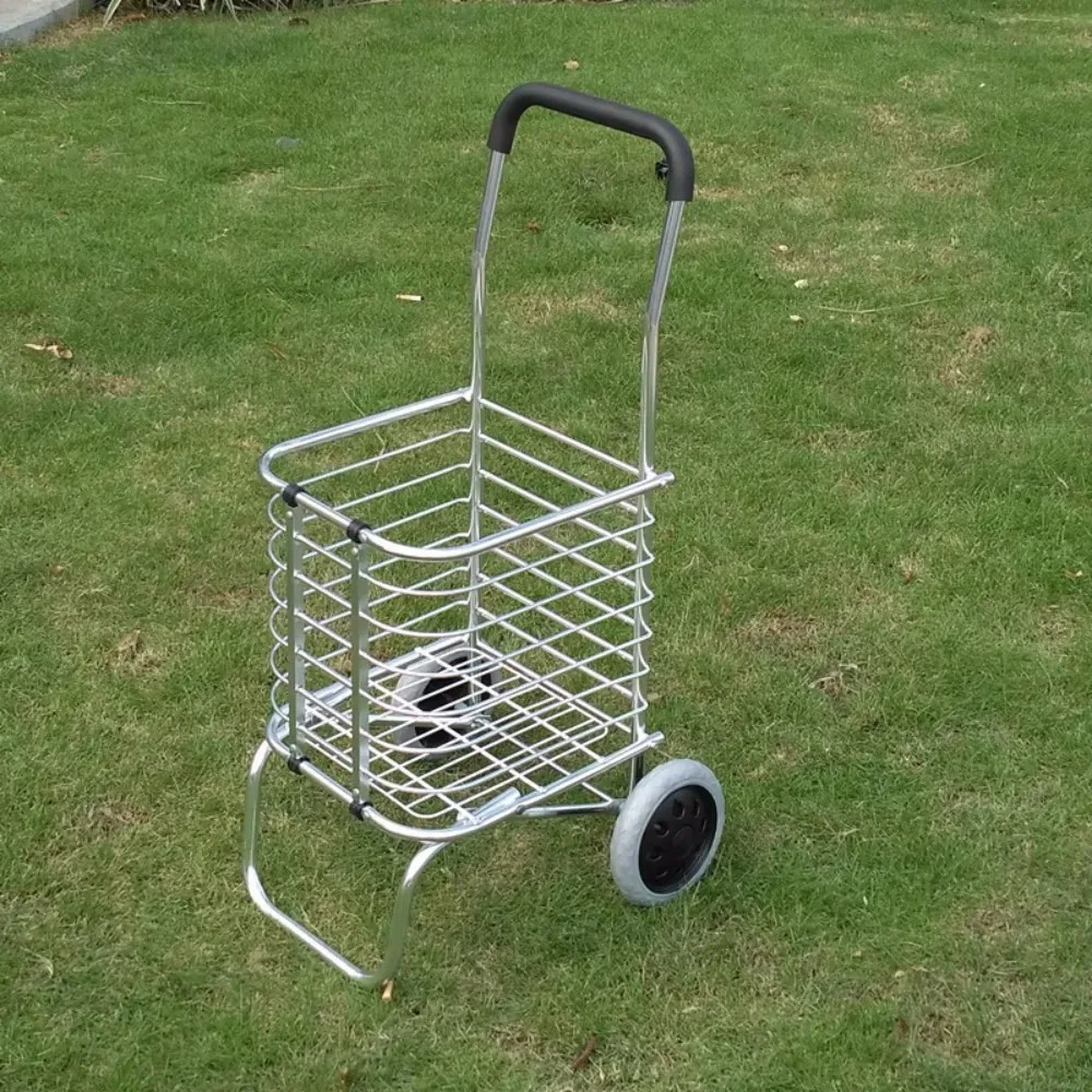 Home-Grocery-Cart-Driver-Cart-Folding-Small-Trailer-Supermarket-Senior ...