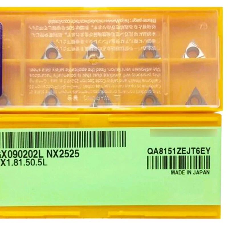 TPGX090202L-NX2525-10pcs-lot-Original-High-Quality-CNC-Lathe-Tools-For ...