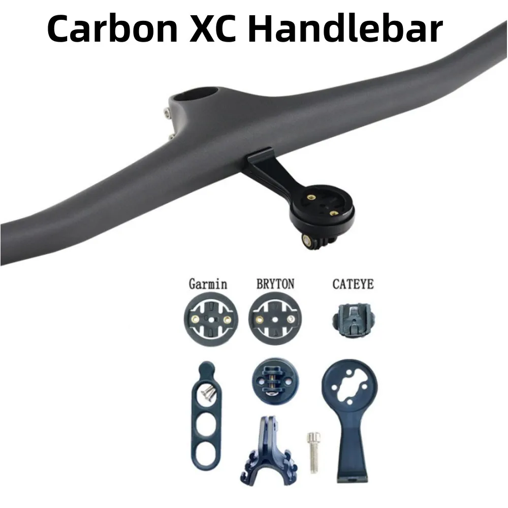 Integrated Mtb Handlebar Ultralight T800 Carbon Handlebar For Bicycle ...