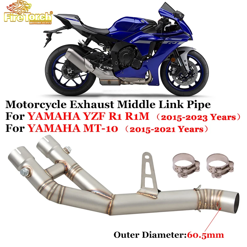 Slip-On-For-YAMAHA-YZF-R1-R1M-MT-10-2015-2022-2023-Motorcycle-Exhaust ...