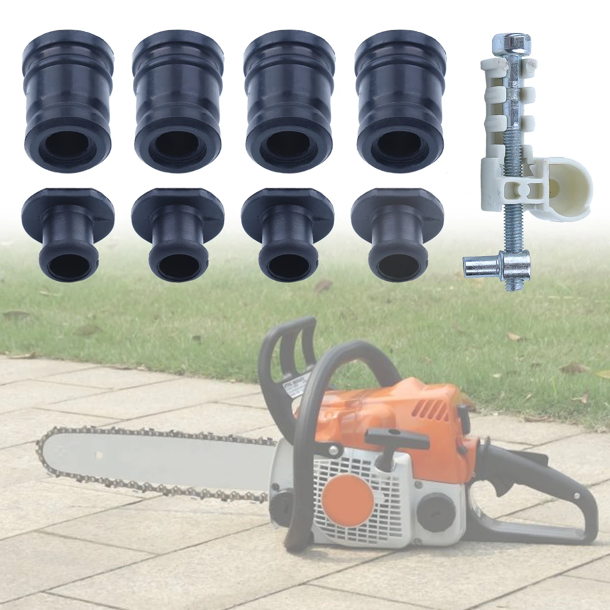 Anti-Vibe-Annular-AV-Buffer-Mout-with-Plug-Cap-Chain-Tensioner-Kit-For ...