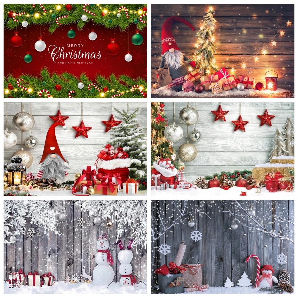 Yeele-Christmas-Backdrop-Photography-Gift-Ball-Glitter-Star-White ...