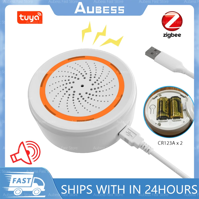 Tuya-ZigBee-3-0-Smart-Sound-And-Light-Siren-Sensor-90dB-Smart-Life ...