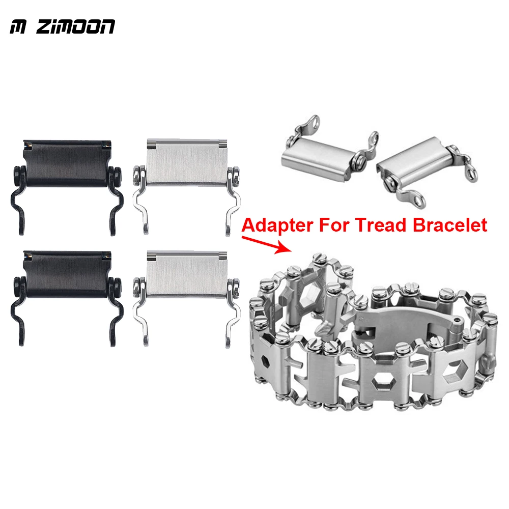 2pcs-Watch-Adapter-for-Tread-Bracelet-Link-Buckle-Multi-Functional-Tool ...