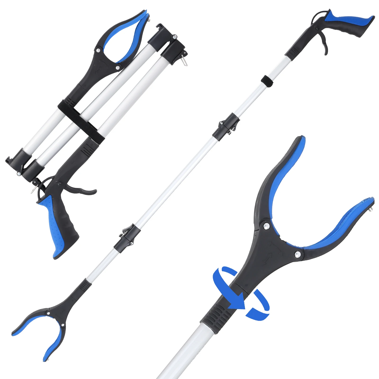 Foldable-Extender-Manual-Tool-Garbage-Collector-Picker-Portable ...