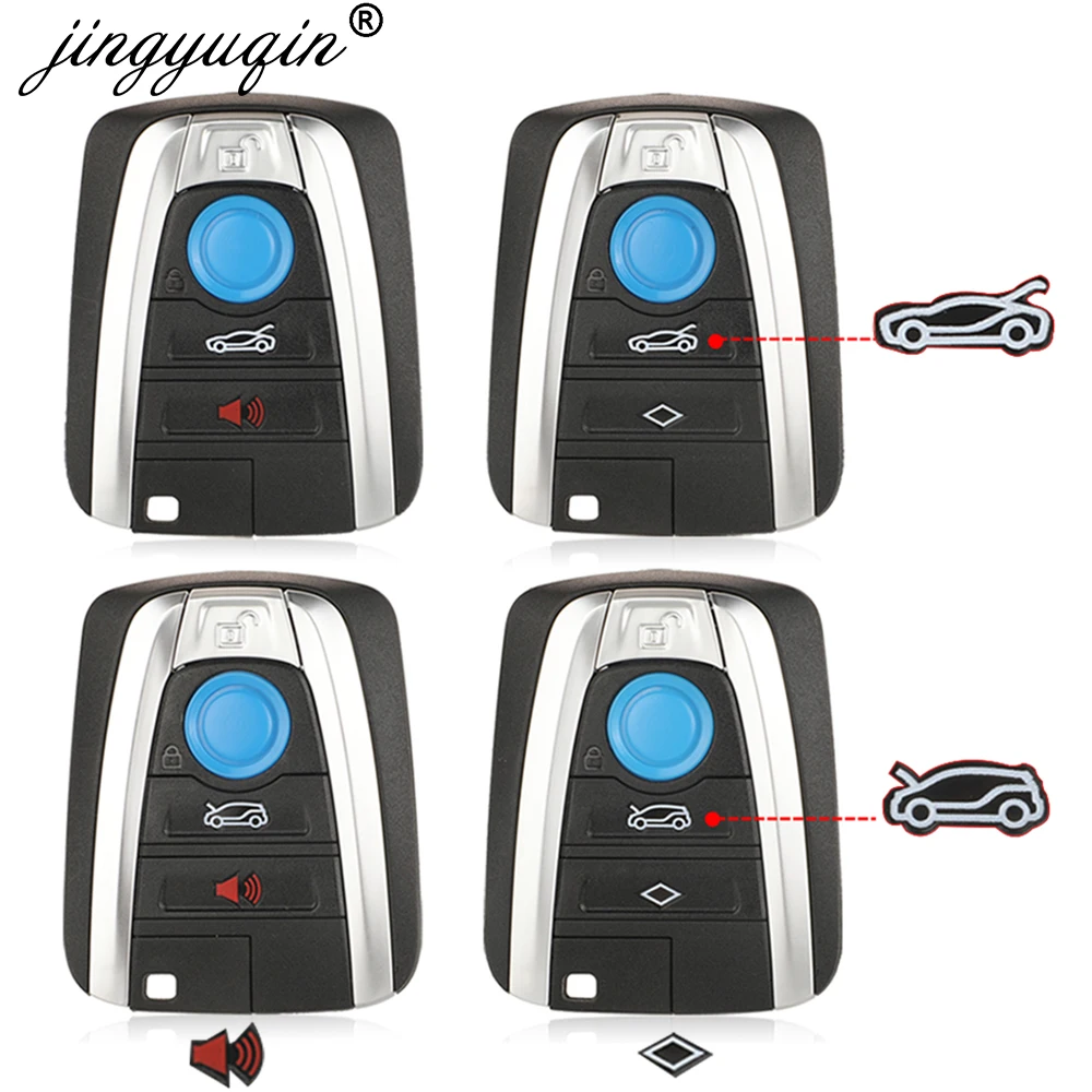 jingyuqin Smart Remote Car Key Fob Case Shell For BMW I3 I8 Series 2015 ...