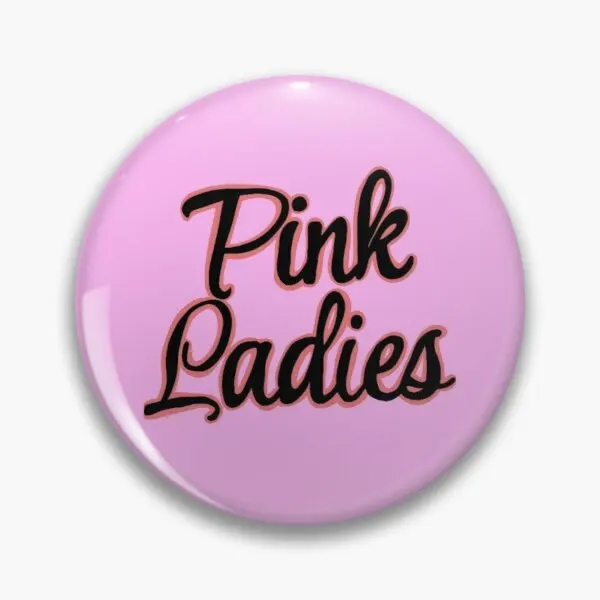 Pink Ladies From Grease Design Soft Button Pin Gift Funny Lapel Pin ...