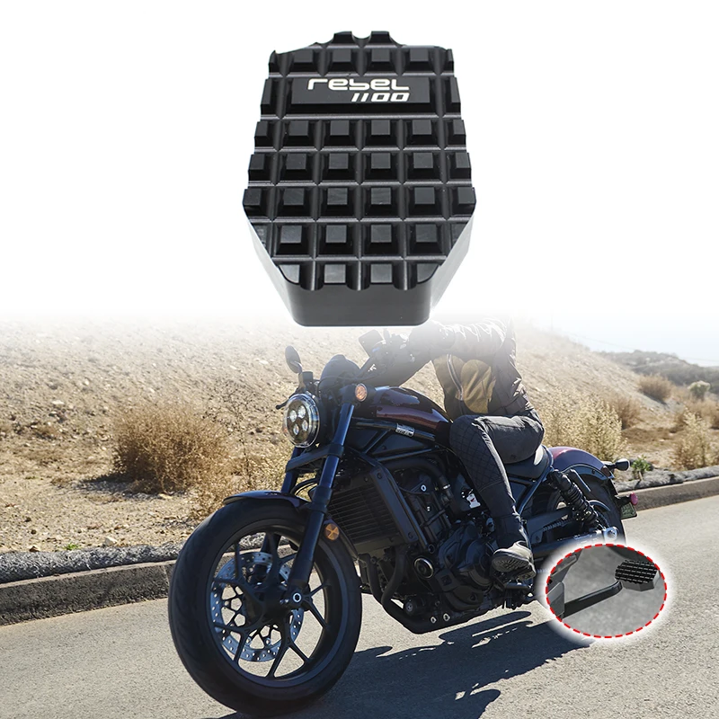 Rebel1100-Motorcycle-Rear-Foot-Brake-Lever-Pedal-Enlarge-Extension-Peg ...