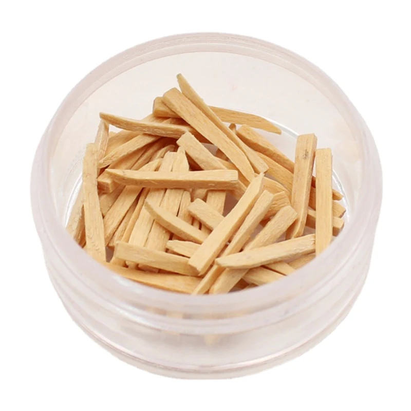 50pcs Dental Interdental Wedge Wood Tooth Gap Wedge Specially Treated ...