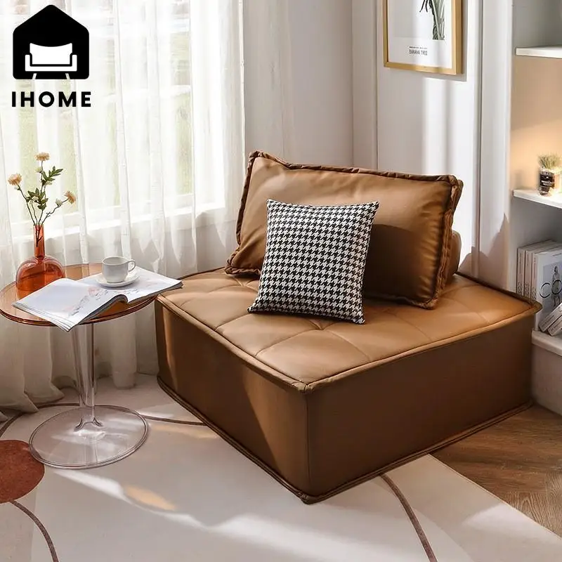 IHOME Technology Cloth Sofa Postage Stamp Disposable Square Small Sitting Room Sofa Straight Row Of Single Combination Sofa 2024 AliExpress