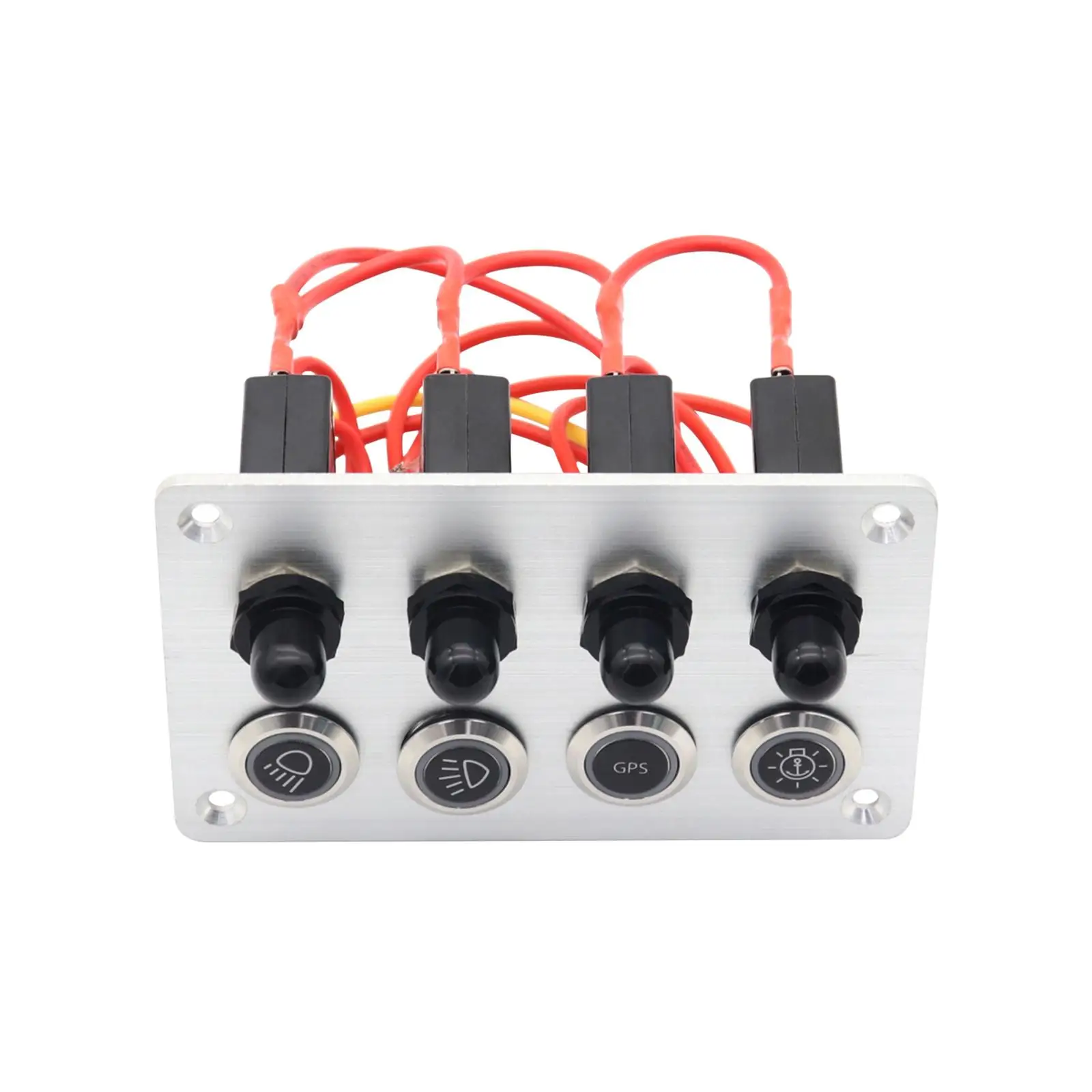 4 Toggle Switch Panel