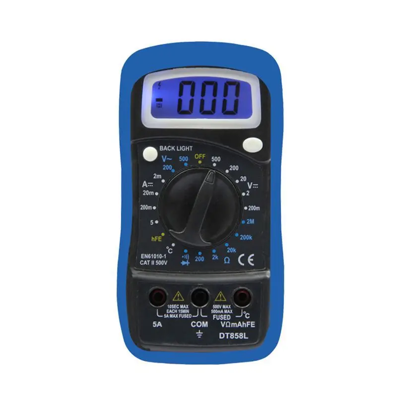 DT858L-Professional-Multimeter-Digital-hFE-AC-DC-Voltage-Current ...