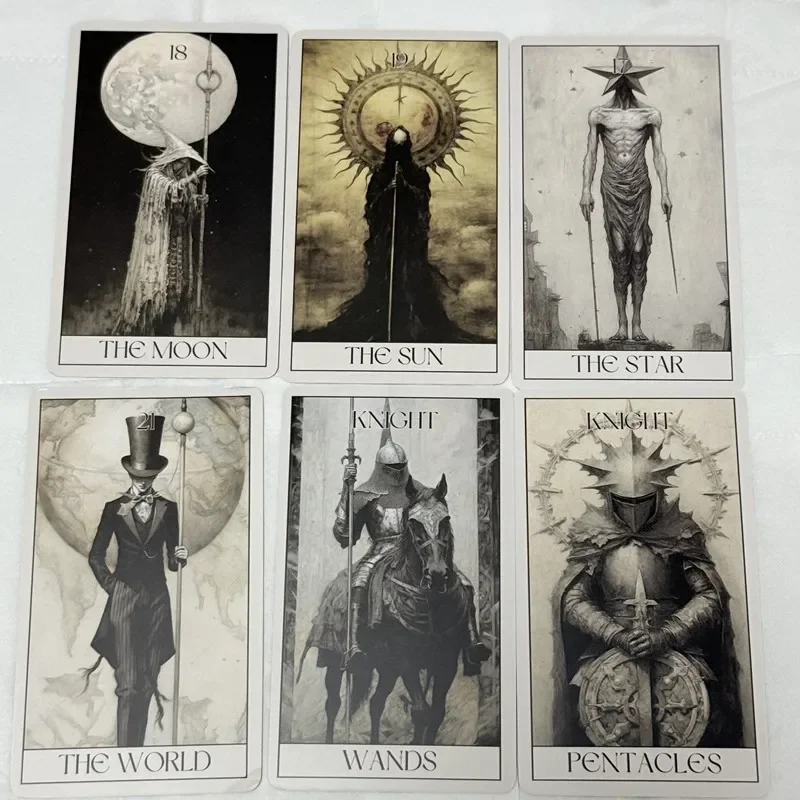 Horror Tarot Cards Wait 78 Tarots Board games Leisure Entertainment ...