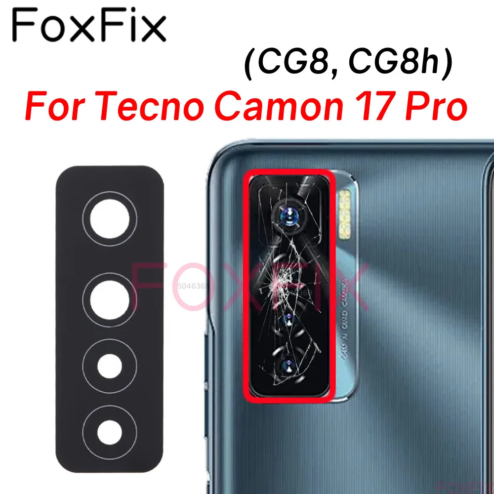 Rear-Back-Camera-Glass-Lens-For-Tecno-Camon-17-Pro-CG8-CG8h-Replacement ...
