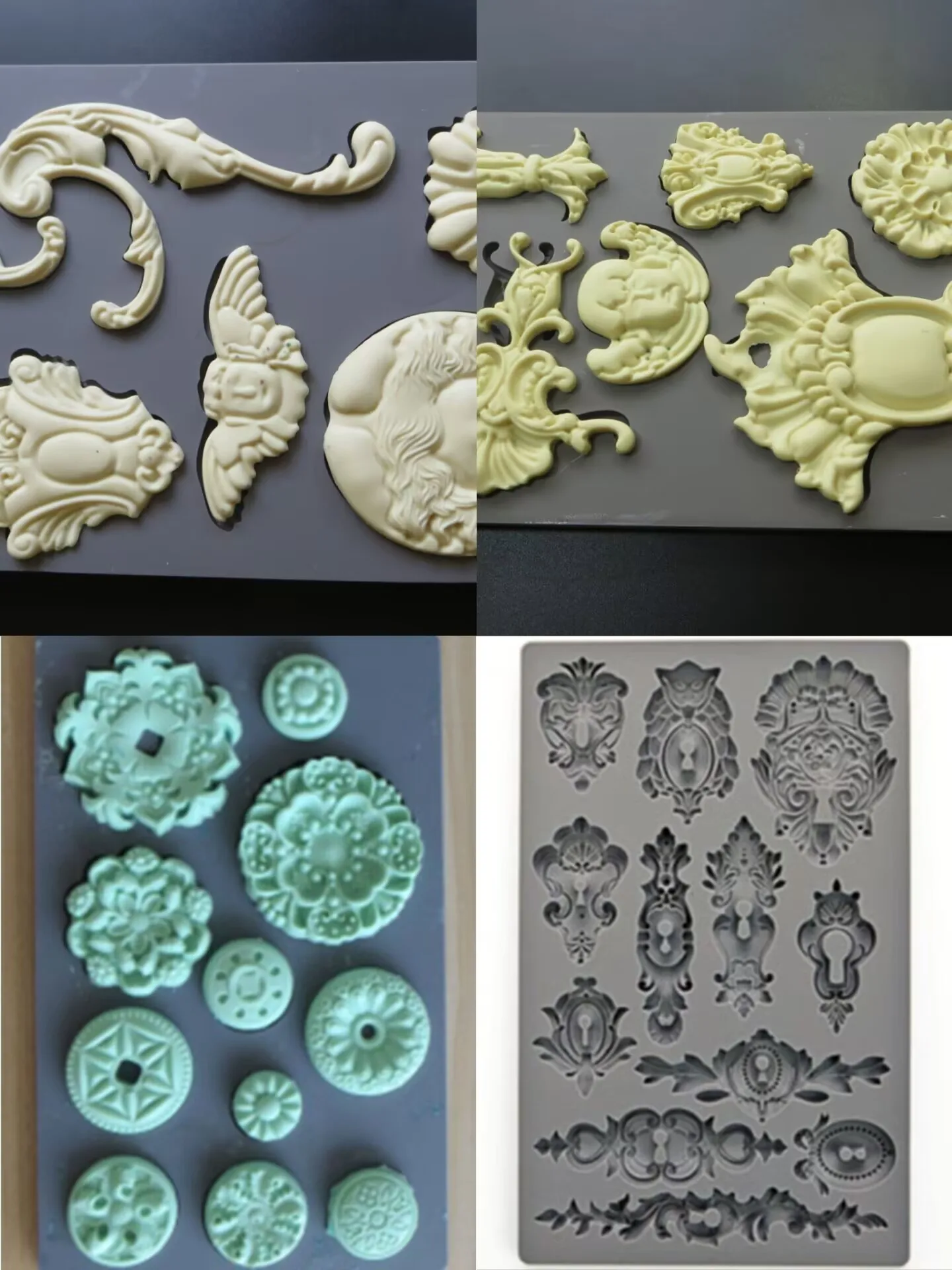 fondant silicone mold cake decoration mold sugar craft tools clay DIY ...