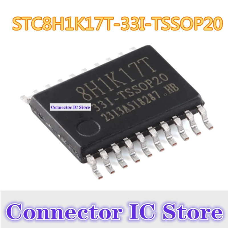 5PCS-Original-genuine-STC8H1K17T-33I-TSSOP20-STC8H1K17T-33I-1T-8051 ...