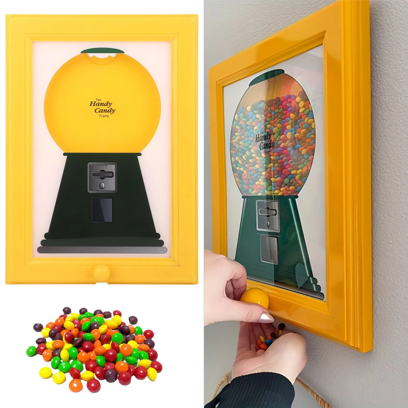 Candy Dispenser Picture Frame