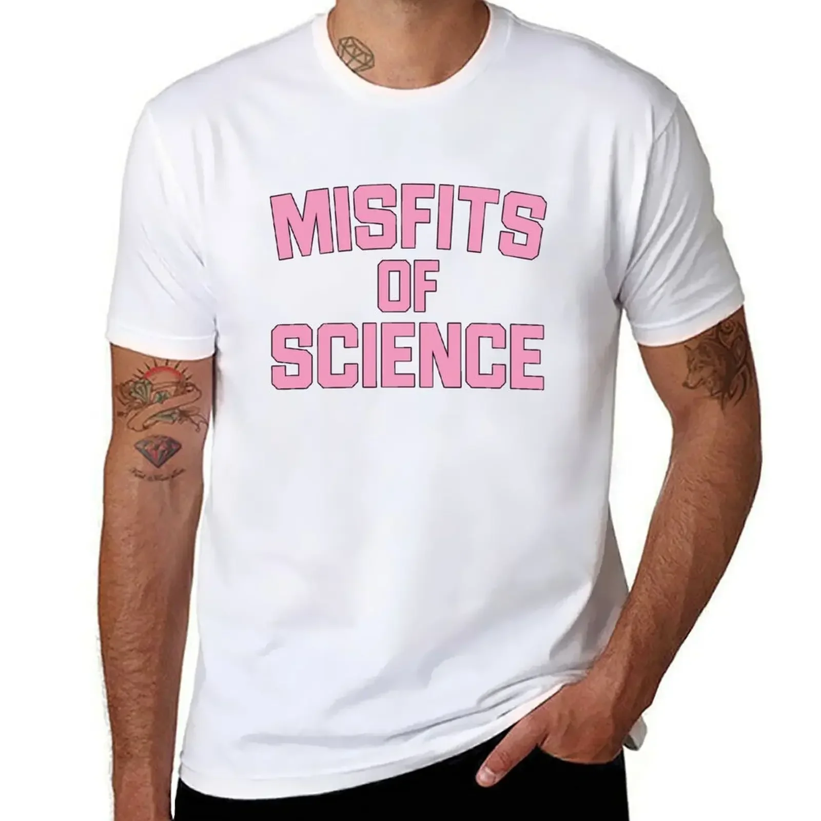 Misfits-of-Science-T-shirt-sports-fans-oversized-quick-drying-mens-t ...