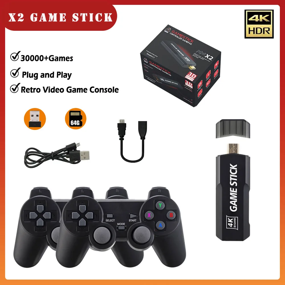 X2-Plus-Game-Stick-GD10-3D-HD-Retro-Video-TV-Family-Game-Console-4K ...