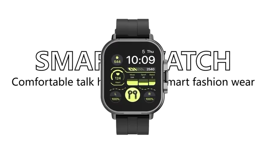 D8 SmartWatch With TWS Earphones High Quality Best for Calling - Top ...