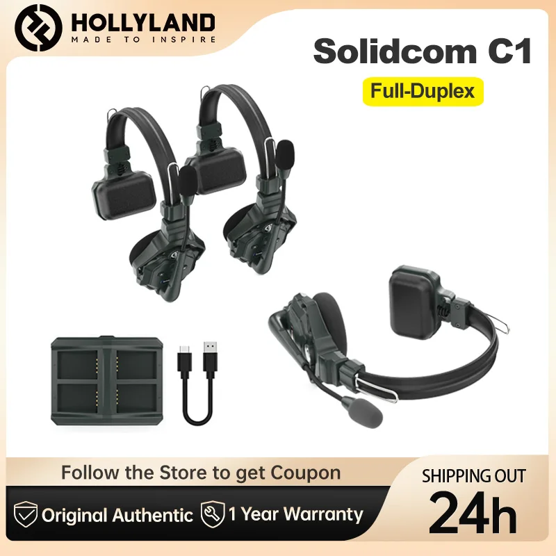 Hollyland-Solidcom-C1-3S-Full-Duplex-Wireless-Intercom-System-1100ft ...