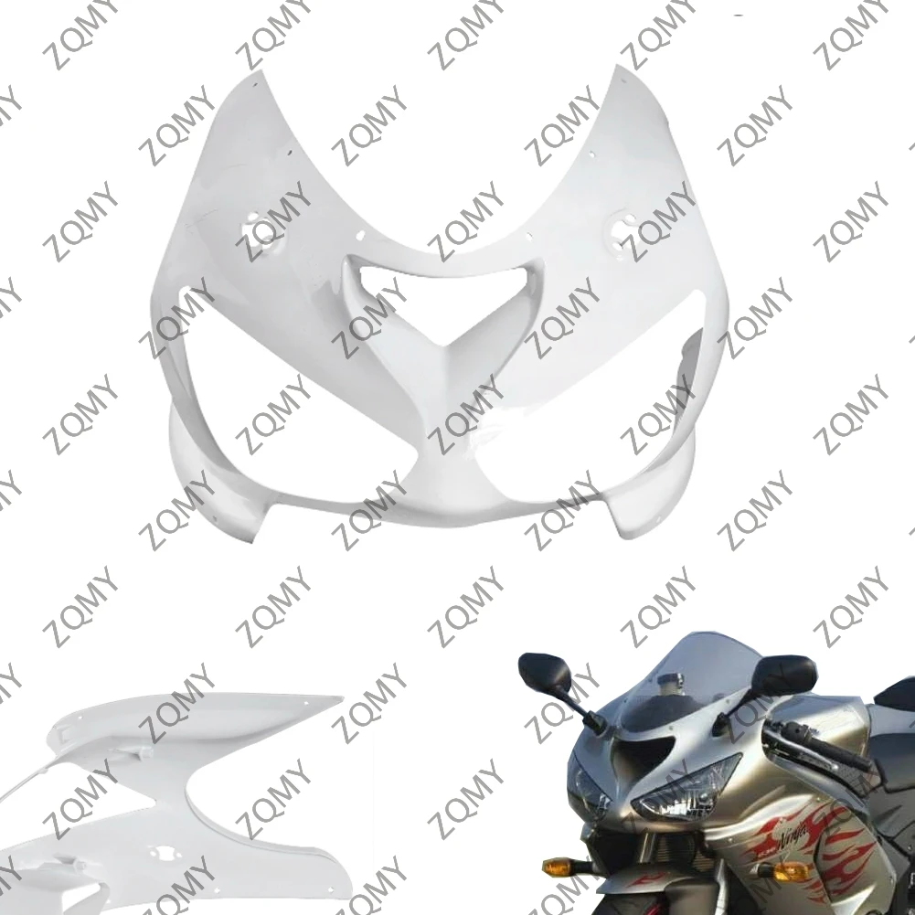 For Kawasaki ZX6R ZX636C ZX-6R 2005 2006 Motorcycle Upper Front Nose ...