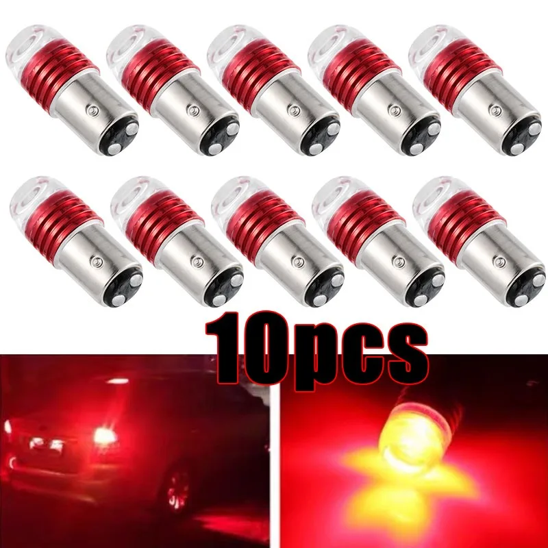 10pcs-Car-12V-LED-Rear-Taillight-Tail-Brake-Light-Strobe-Flashing-LED ...