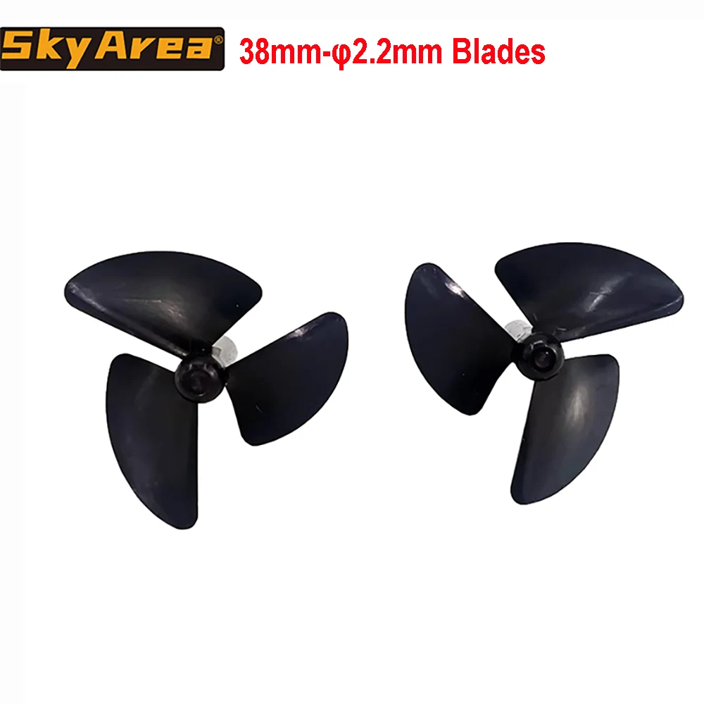 1-2-Pairs-38mm-RC-Boat-Propeller-for-Flytec-2011-5-V500-Fishing-Bait ...