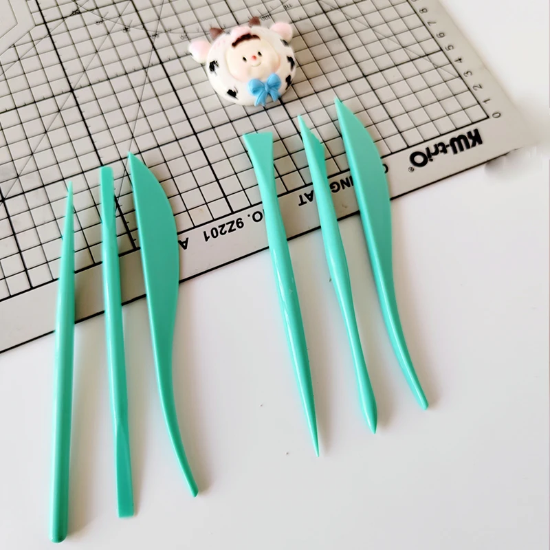 Air-Dry-Clay-Spatula-to-Clay-Shape-Plastic-3pcs-set-Sulpting-Kit-Clay ...