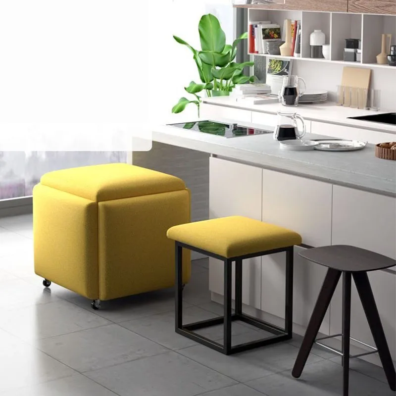 Creative-Multifunctional-Stool-Simple-Five-In-One-Combination-Stools ...
