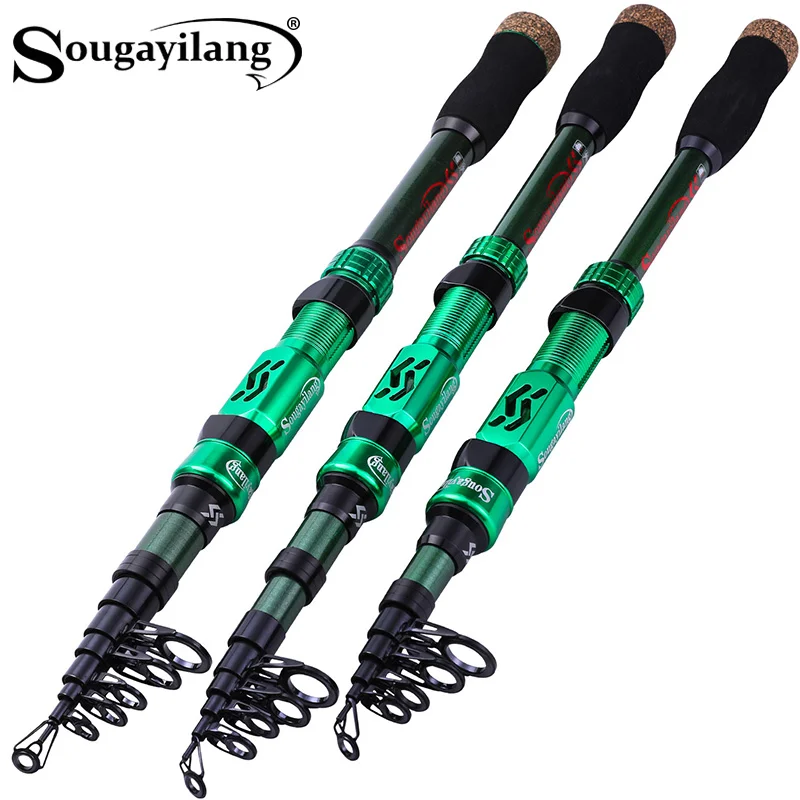 Sougayilang-Fishing-Rod-Telescopic-Fishing-Rod-Portable-24-Ton-Carbon ...