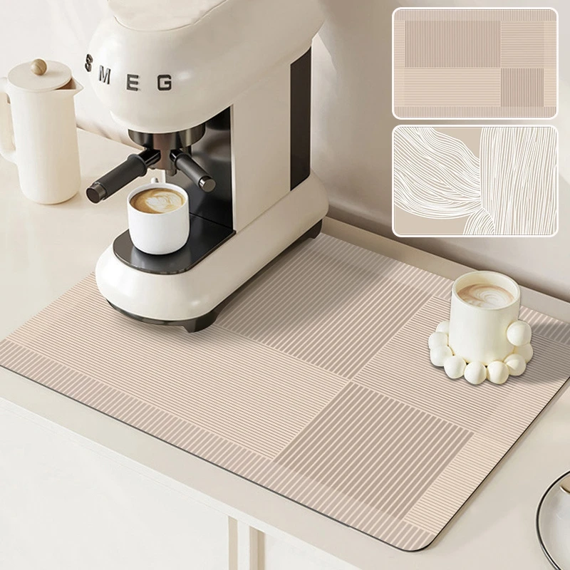 Kitchen-Countertop-Drain-Pad-Diatom-Mud-Coffee-Machine-Table-Mat-Super ...