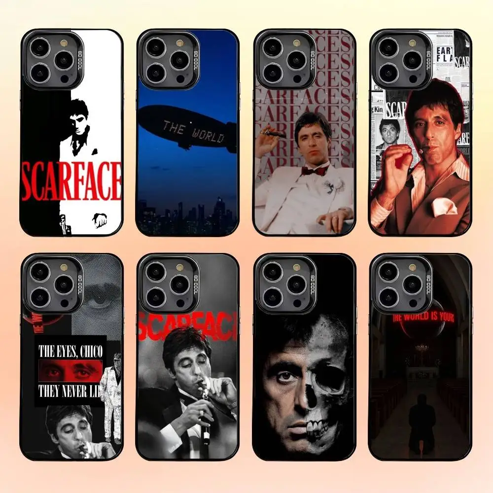 Movie S-Scarfaces Tony Phone Case For iPhone17,16,15,14,13,12,11 Plus ...