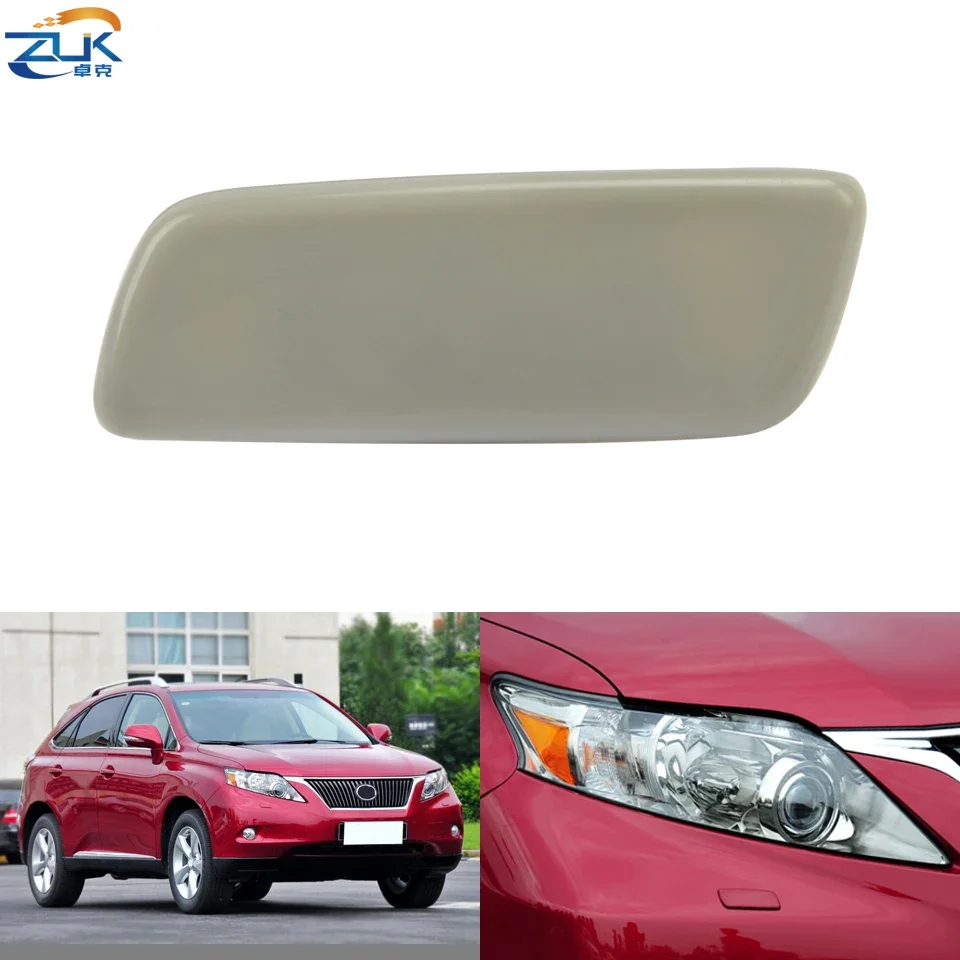 ZUK Front Bumper Headlight Washer Nozzle Cover For LEXUS RX270 RX300 ...
