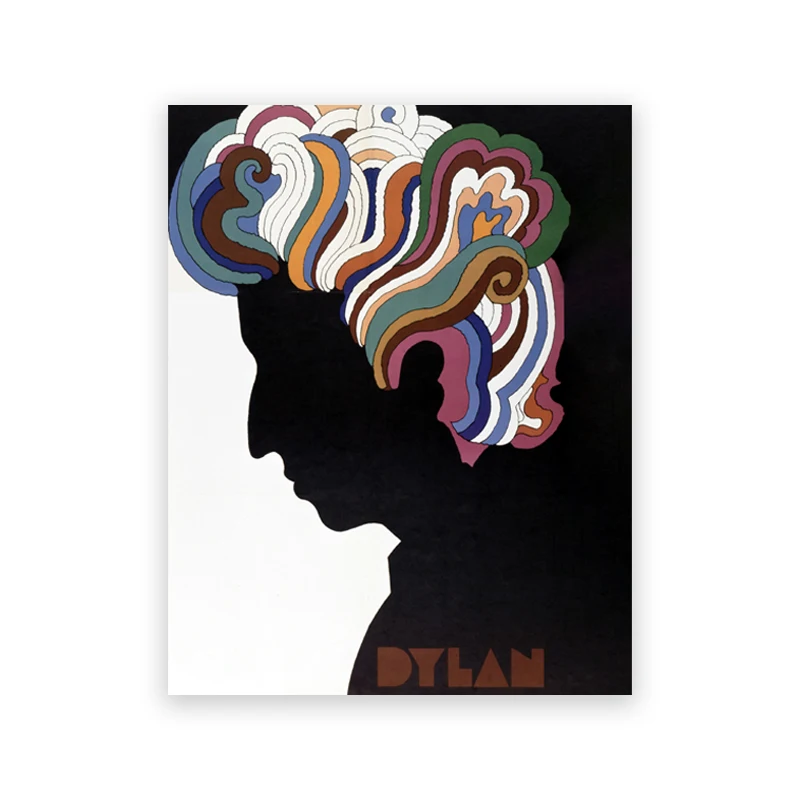 Milton Glaser Bob Dylan Poster