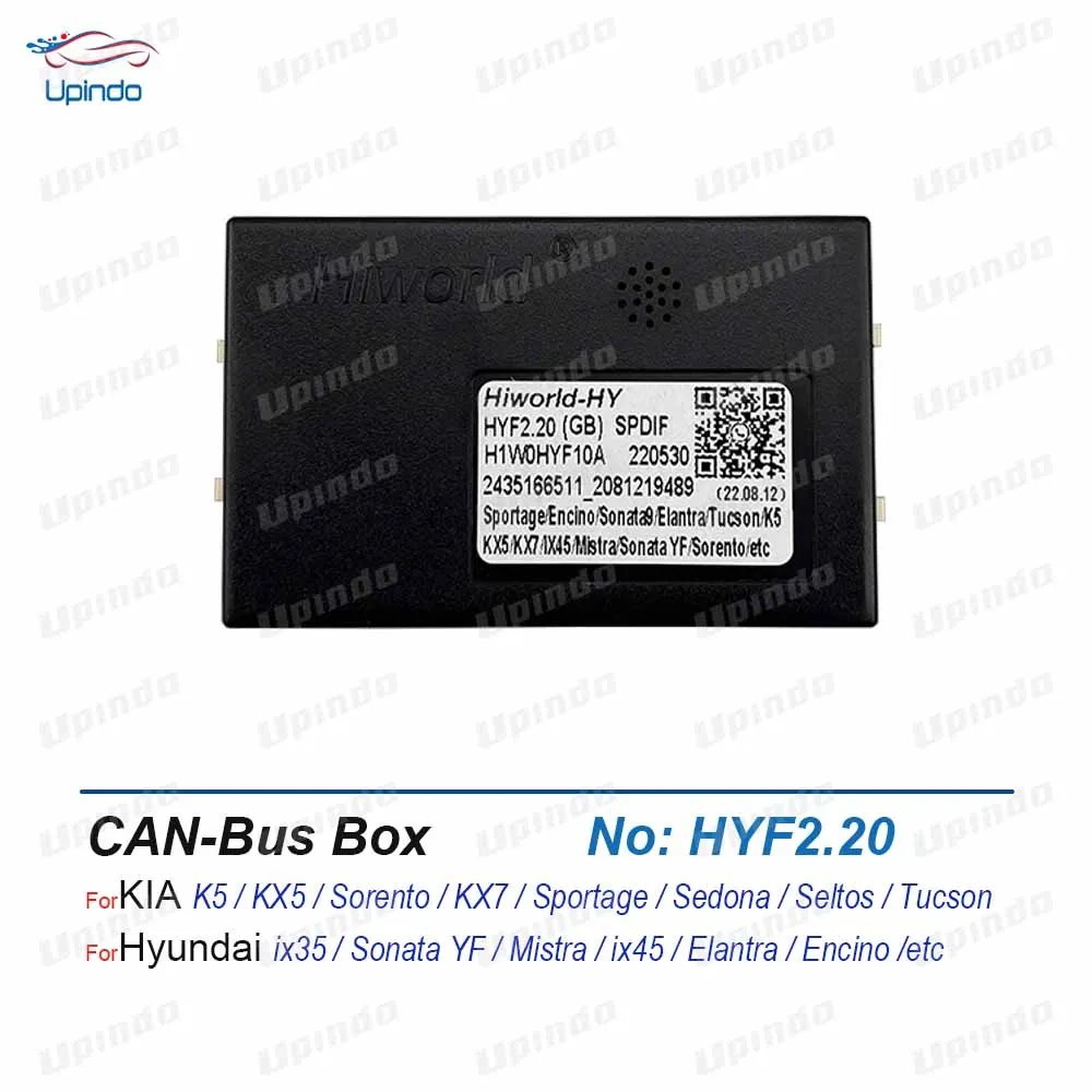 Car Radio CANBus Box CAN Bus Decoder Adapter For Hyundai ix35 ix45 Sonata YF Encino Veloster ...