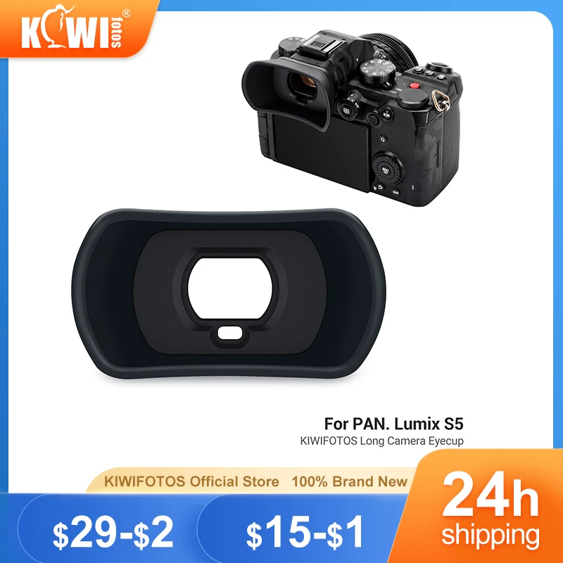 KIWIFOTOS Soft Eyecup Eyepiece Viewfinder Eye Cup for Panasonic Lumix ...
