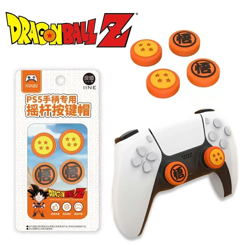 Joycon-de-silicona-Dragon-Ball-Goku-Thumb-Stick-cubierta-de-Joystick ...