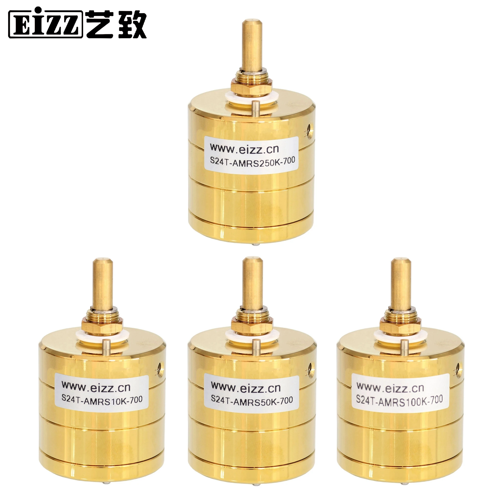 EIZZ-Premium-10K-50K-100K-250K-AMRS-Resistors-24-Steps-Stereo-Volume ...