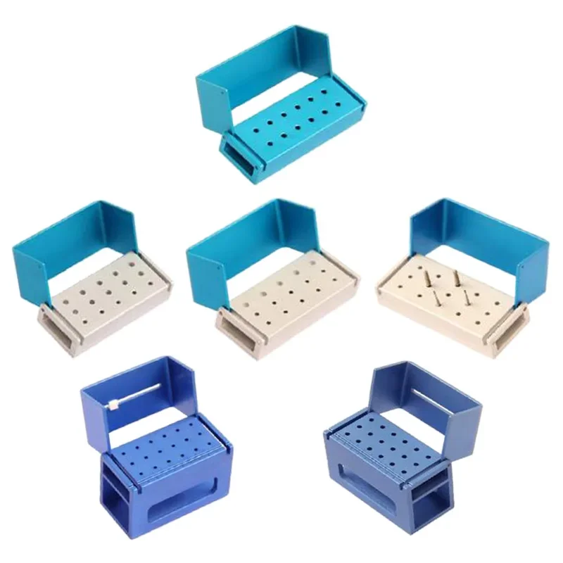 Burs-Blocks-Dental-Burs-Holder-Aluminum-Sterilization-Blocks-Box ...