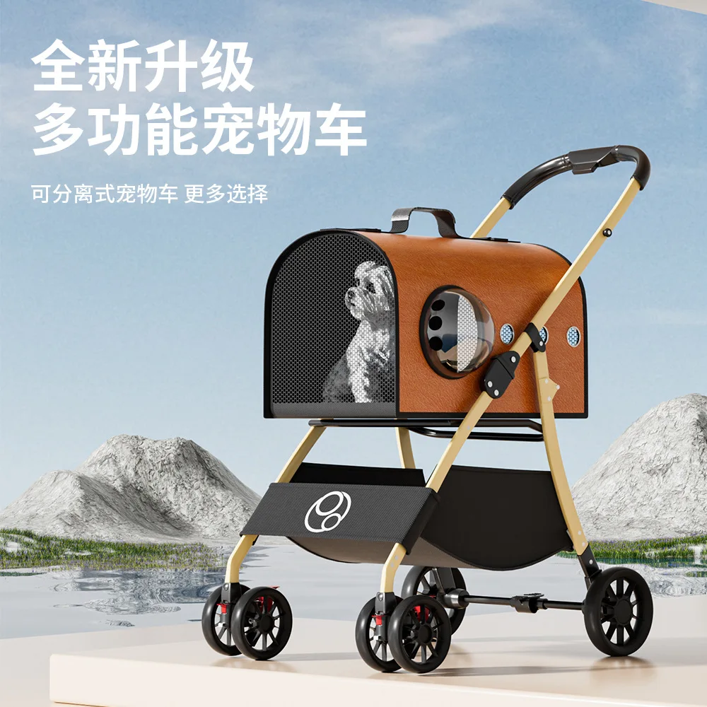 Pet-Strollers-Dogs-Cats-Teddy-Light-and-Foldable-Baby-Strollers-Small ...