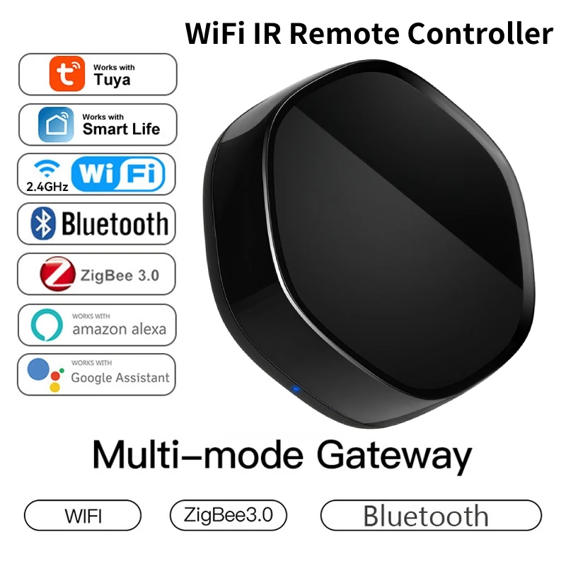 Gateway Wired Hub Bluetooth Wifi Zigbee | Alexa Wired Gateway Bluetooth ...
