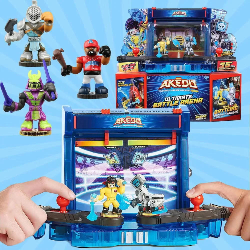 Akedo-Ultimate-Arcade-Warriors-Starter-Pack-Mini-Battling-Action-Figures-Ready-Legendary-Punch ...